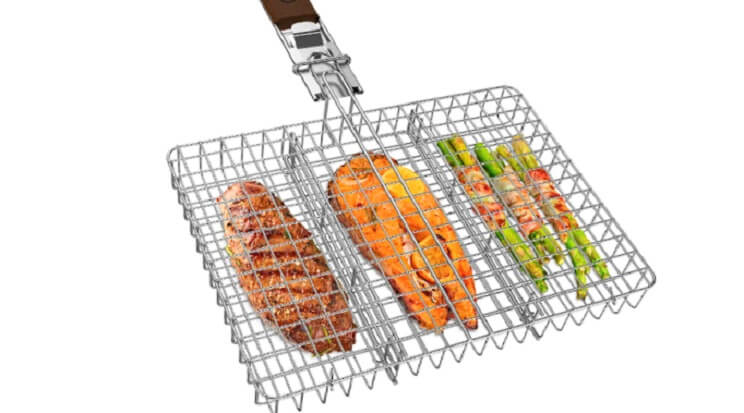 7 Best Grilling Basket For Fish, Meat, Vegetables, And More